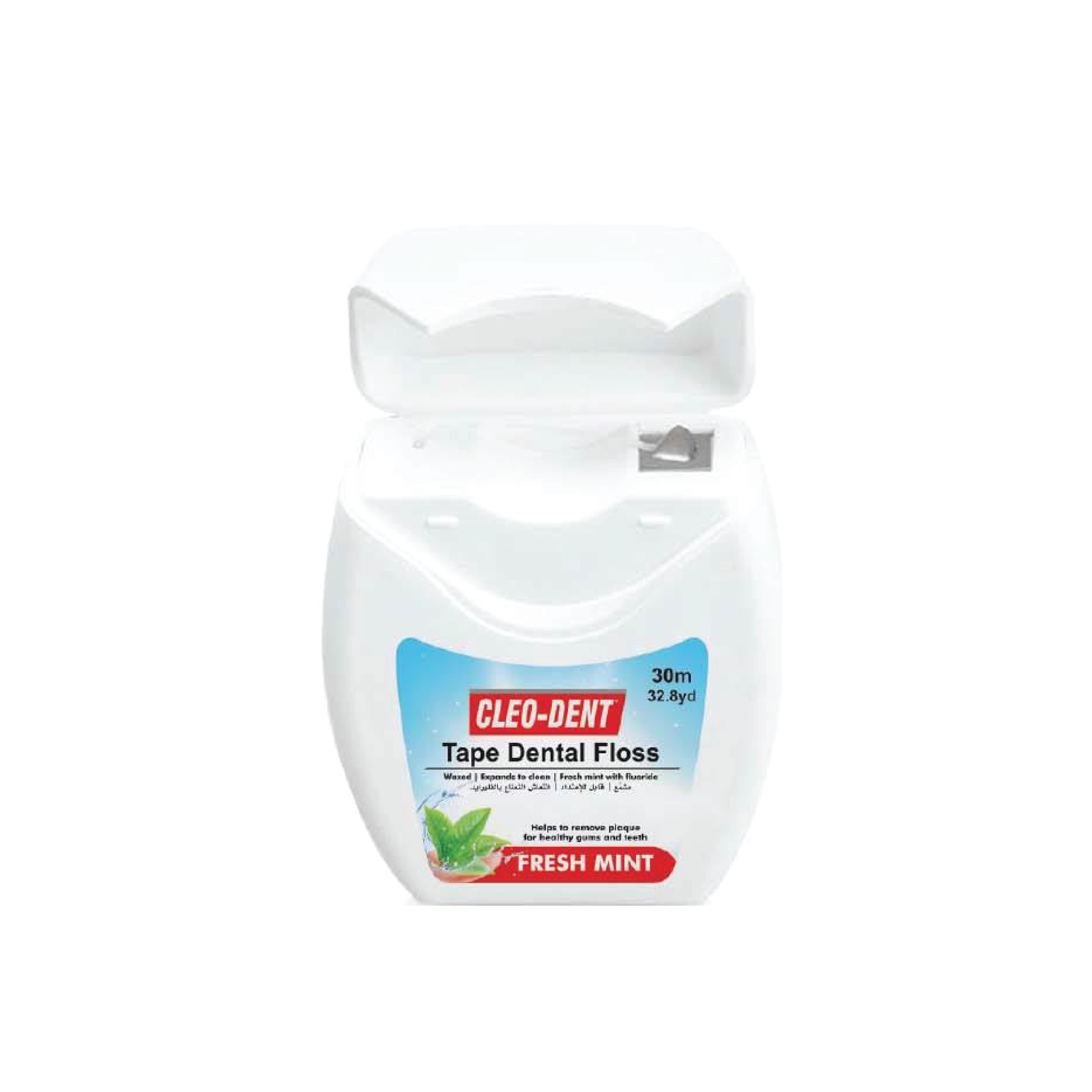 Cleo-Dent Tape Dental Floss 30M – Nicolas Care