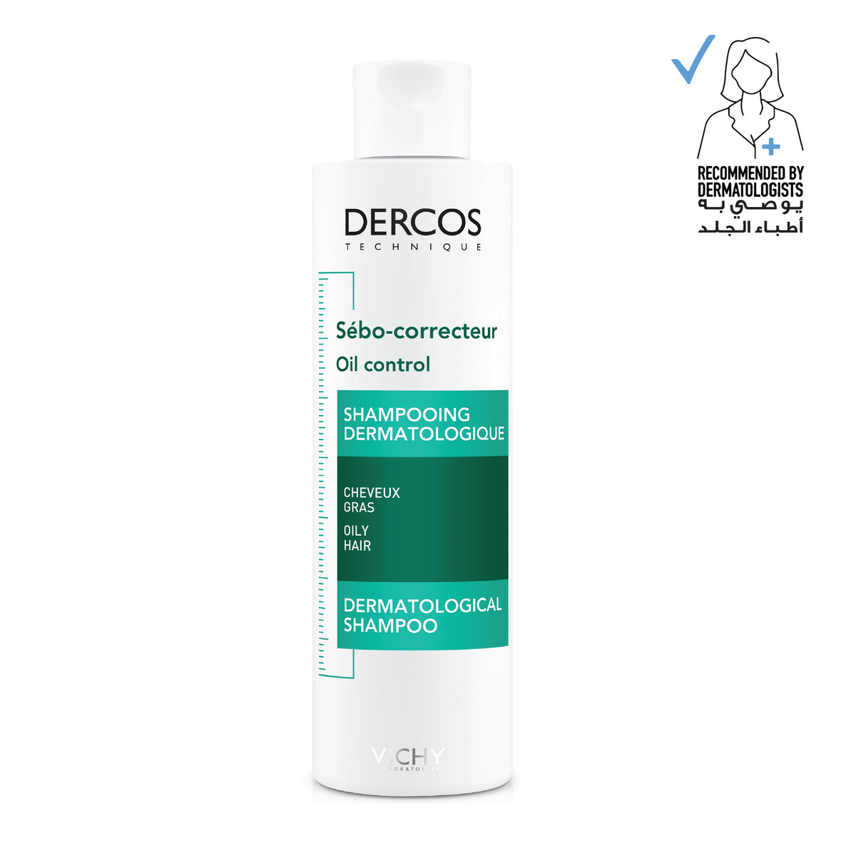 Vichy Dercos Oil Control Shampoo 200ml – Nicolas Care