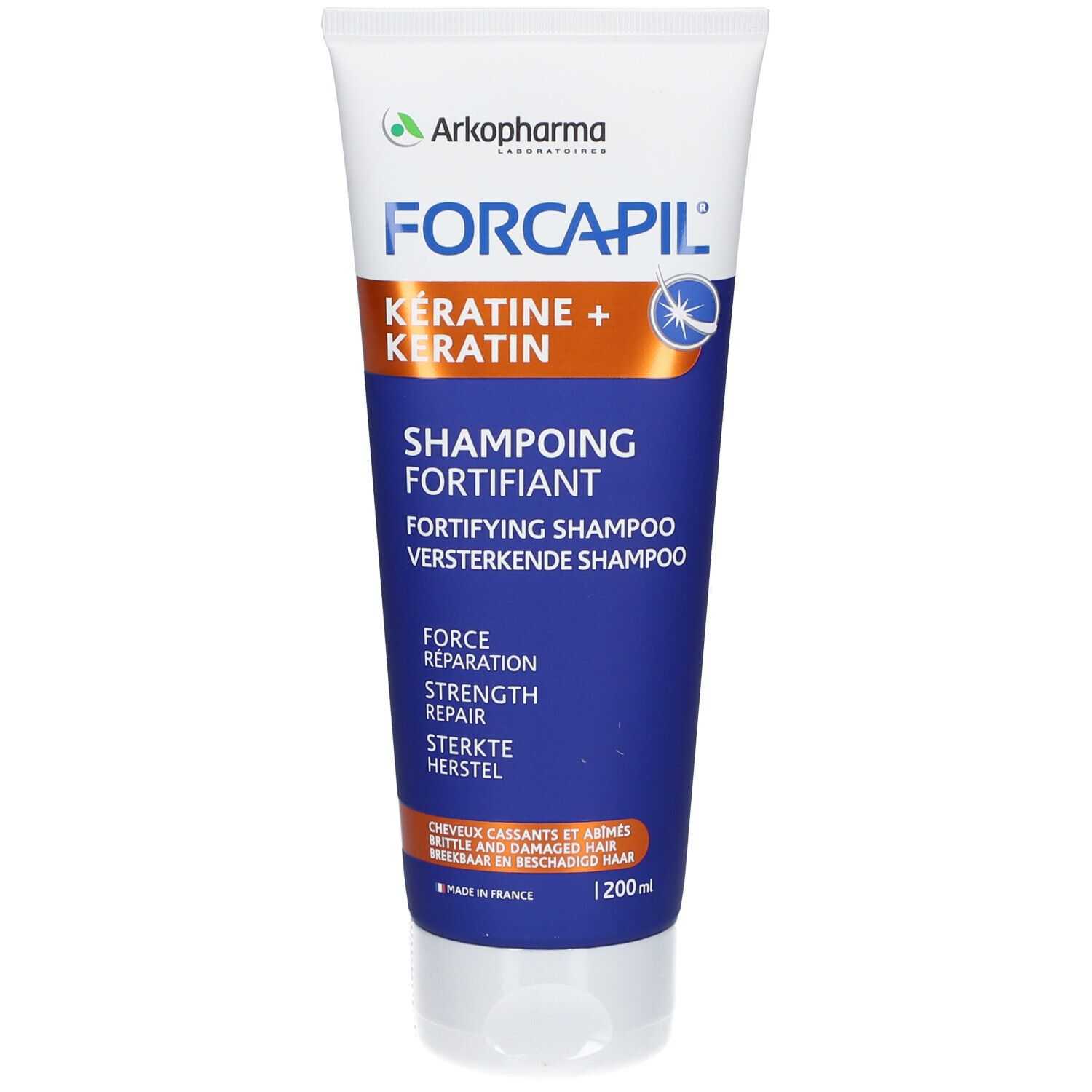 Arkopharma Forcapil Keratin Fortifying Shampoo 200 ML – Nicolas Care
