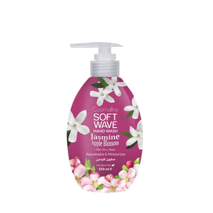 Cosmaline Soft Wave Hand Wash Jasmine & Apple Blossom 550 ML – Nicolas Care