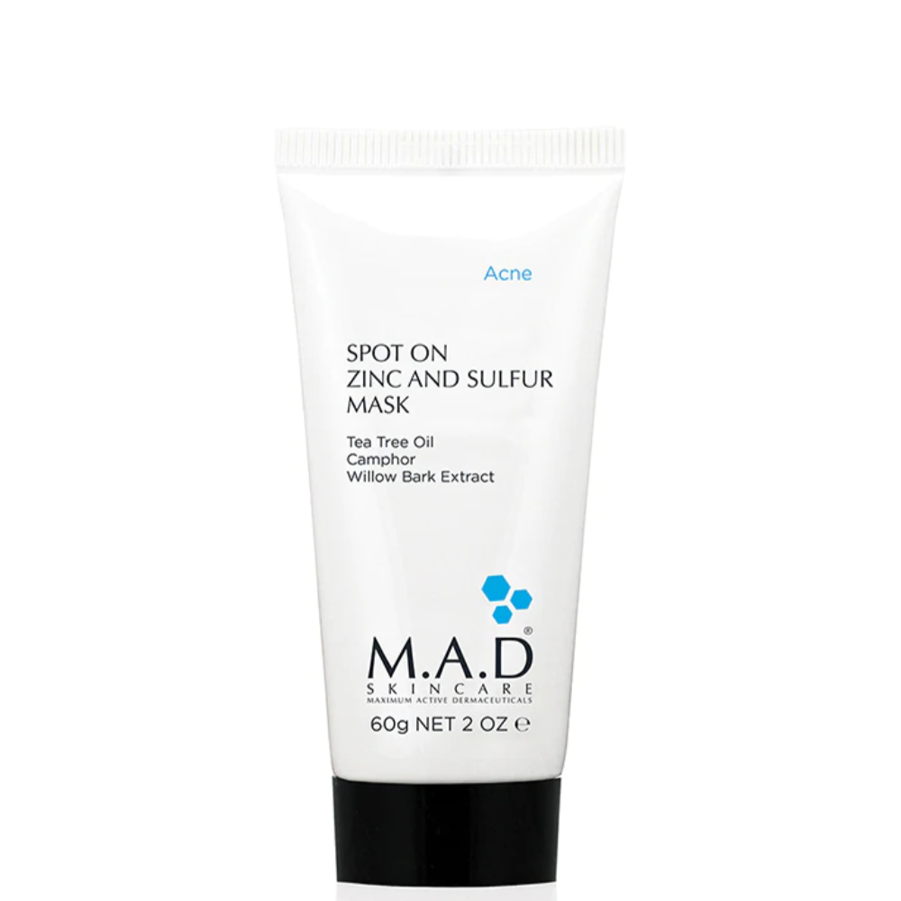 M.A.D Spot On Zinc And Sulfur Mask 60 ML – Nicolas Care