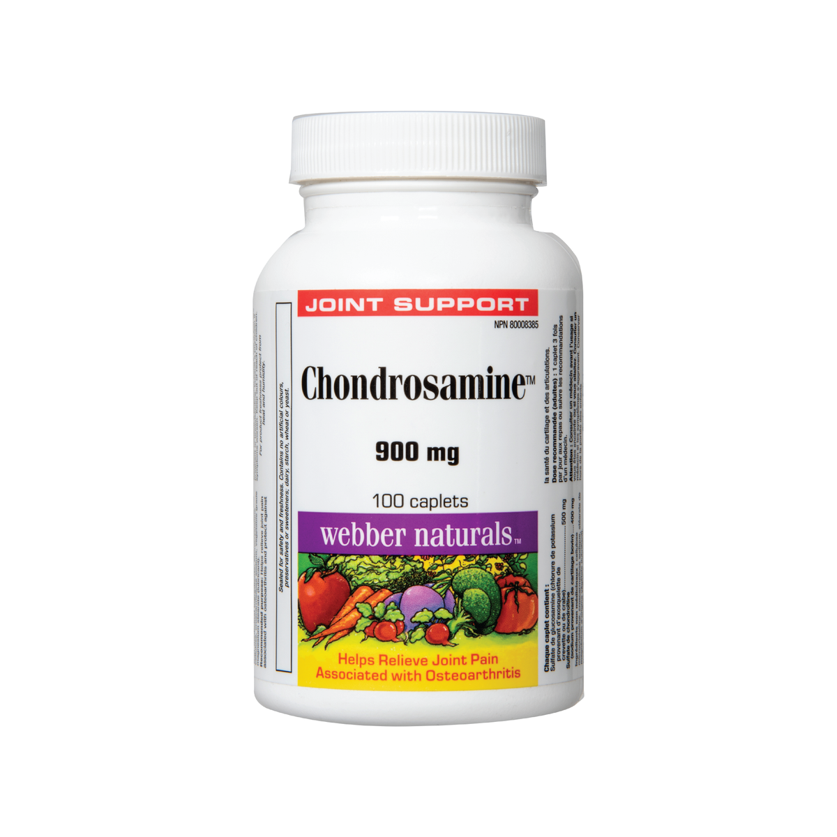 Webber Naturals® Chondrosamine 100 Caplets – Nicolas Care