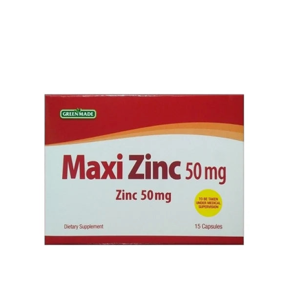 Green Made Maxi Zinc 50 mg – Immune & Hair Support Supplement – Nicolas ...