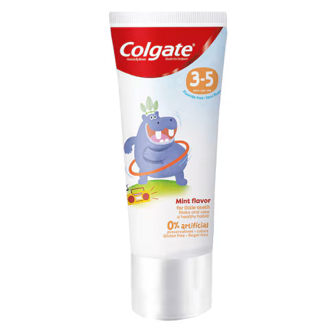 Colgate Fluoride-Free Kids Toothpaste 3–5 Years | 60ml – Nicolas Care
