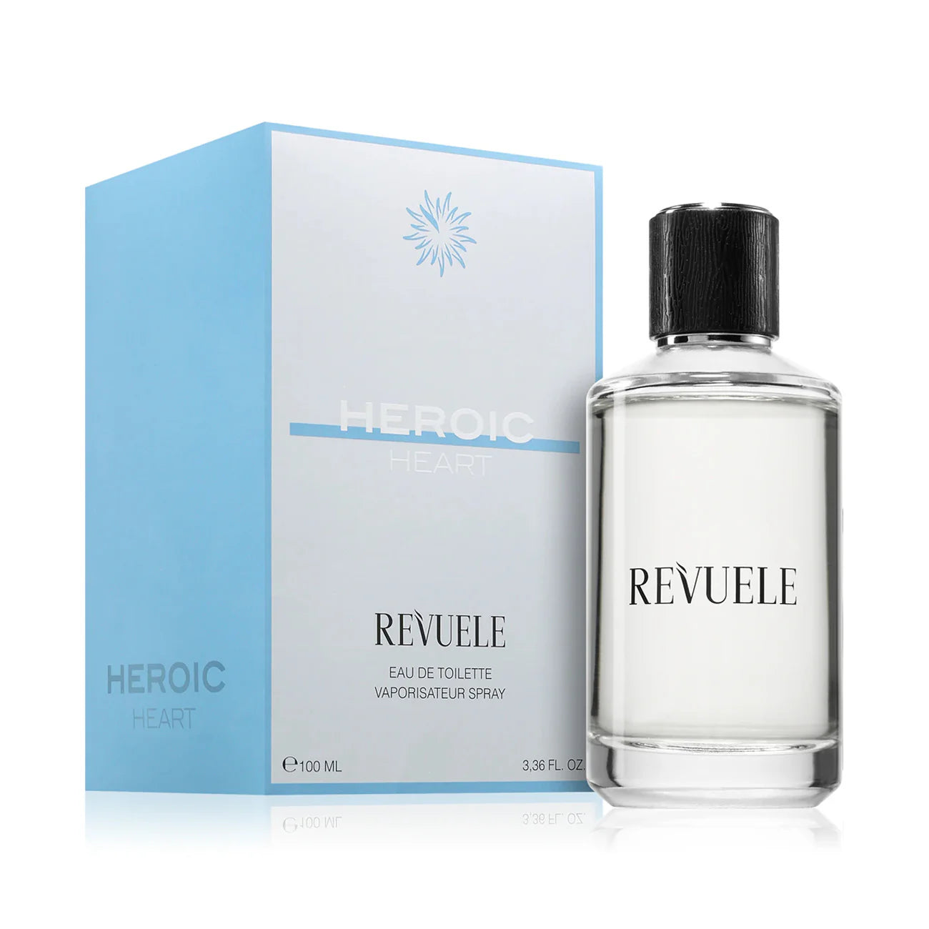 Revuele Heroic Heart 100ml – Woody‑Aquatic Eau de Toilette for Men ...